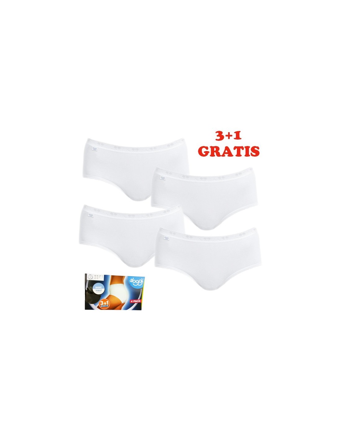 Sloggi 3+1 Actie bij Underwearman.nl